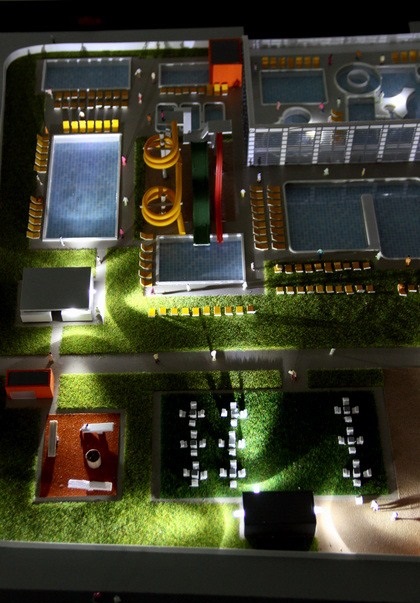 Water Park Scale Model | Architectural Model Makers